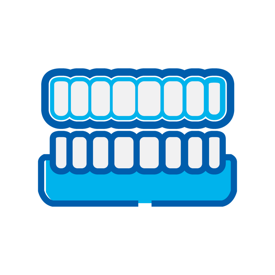 Clear Upper & Lower Teeth Retainers - Retainers Direct